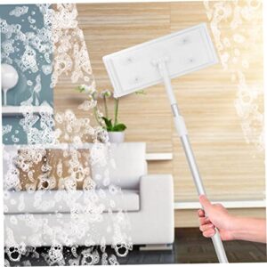 JEWEDECO 3 Mirror Cleaner Glass Wipes Tile Flooring Tile Cleaning Mop Window Mop Floor Duster Thread Flat Mop Floor Wipes Electrostatic Dust Collector Mop Flat Drag Sweeper Mop Paper Glass