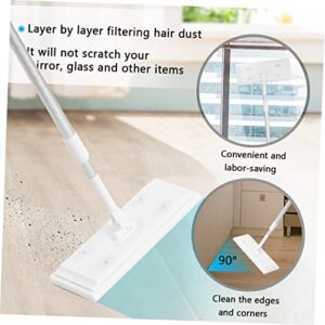 JEWEDECO 3 Mirror Cleaner Glass Wipes Tile Flooring Tile Cleaning Mop Window Mop Floor Duster Thread Flat Mop Floor Wipes Electrostatic Dust Collector Mop Flat Drag Sweeper Mop Paper Glass