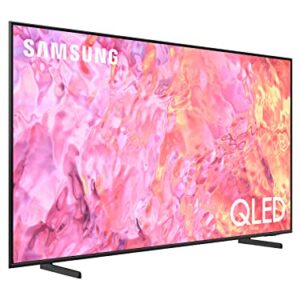 SAMSUNG QN85Q60CAFXZA 85 Inch QLED 4K Quantum HDR Dual LED Smart TV with a LL11-B1 Super Slim Fixed-Position Wall Mount for 40 Inch - 85 Inch TVs (2023)