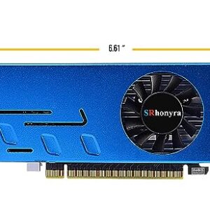 SRhonyra 4 Monitor Video Card GTX 750Ti Multi-Display 4GB GDDR5 Graphics Card Supports 4HDMI Outputs 128-bit