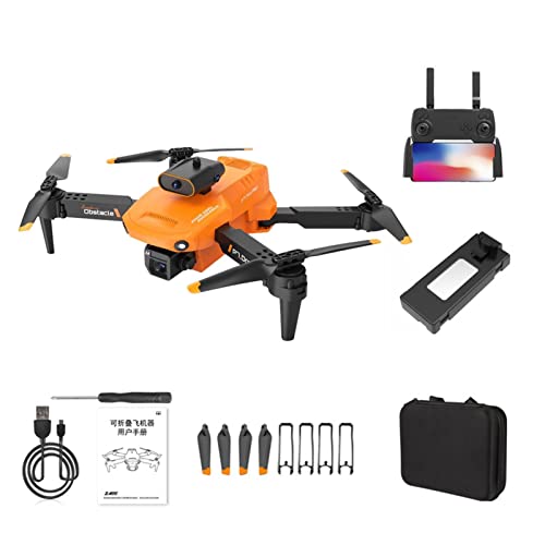 Dual-Camera Drone, Remote Control Mini Drone Toy, Folding Dual-Camera Drone, RC Duel Camra Mini Drone, 4K/8K HD RC Drone with Wide-Angle Camera for Indoor Outdoor and Night Use