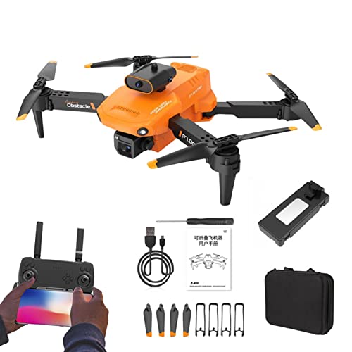 Dual-Camera Drone, Remote Control Mini Drone Toy, Folding Dual-Camera Drone, RC Duel Camra Mini Drone, 4K/8K HD RC Drone with Wide-Angle Camera for Indoor Outdoor and Night Use