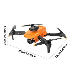 Dual-Camera Drone, Remote Control Mini Drone Toy, Folding Dual-Camera Drone, RC Duel Camra Mini Drone, 4K/8K HD RC Drone with Wide-Angle Camera for Indoor Outdoor and Night Use