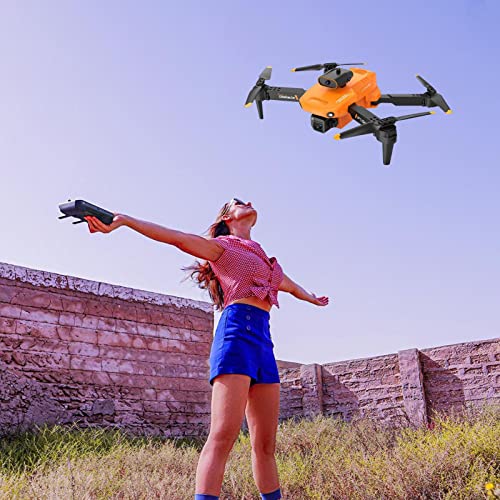 Dual-Camera Drone, Remote Control Mini Drone Toy, Folding Dual-Camera Drone, RC Duel Camra Mini Drone, 4K/8K HD RC Drone with Wide-Angle Camera for Indoor Outdoor and Night Use