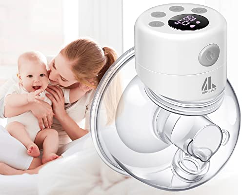 Electric Breast Pump,Wearable Breast Pump,Hands-Free & Portable Breastpump,Quiet Breastfeeding Pump with LCD Display