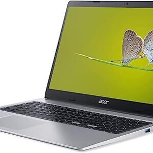 Acer 2023 15" HD Premium Chromebook, Intel Celeron N Processor 2.78GHz Turbo Speed, 4GB Ram, 128GB SSD, Ultra-Fast WiFi Up to 1700 Mbps, Full Size Keyboard, Chrome OS, Arctic Silver Color-(Renewed)