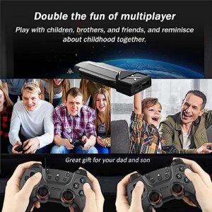 KZLVN 20000+ Games,Dual 2.4G Wireless Premium Controllers,Wireless Retro Game Console, Handheld Console, Plug and Play Video Game Stick, 9 emulators, 4K HDMI Output, Dual 2.4G Wireless Controllers