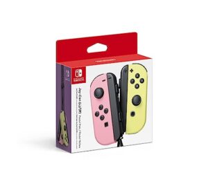 joy-con (l)/(r) - pastel pink/pastel yellow