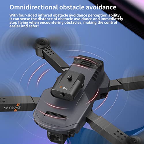 Mini Drone Rc Drones With Camera for Adults Fpv Drone with Four Sided Obstacle, Double 1080P Lens, Altitude Hold Headless Mode, Rc Quadcopter for Beginners Remote Control Airplane Cool Stuff