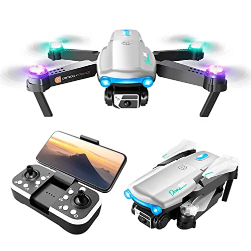 ZZKHGo Drone with Camera for Adults 4K - 4K HD FPV Camera Drones with Carrying Case, Foldable Remote Control Toys Small Drones for Kids, One Key Start, Altitude Hold, Headless Mode