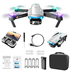 ZZKHGo Drone with Camera for Adults 4K - 4K HD FPV Camera Drones with Carrying Case, Foldable Remote Control Toys Small Drones for Kids, One Key Start, Altitude Hold, Headless Mode