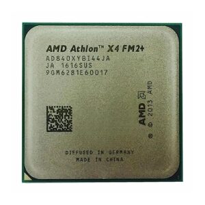 amd athlon x4 840 cpu used 4-core 4-thread desktop processor 3.1 ghz 4m 65w socket fm2+