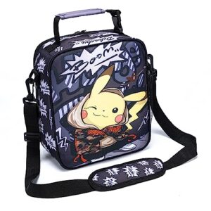 RAPCFEAW Insulated Lunch Bag Kids Lunch Box for Men Women Boys Girls Lunch Boxes for School Play Picnic 10.6x8.8x4.3 Inch