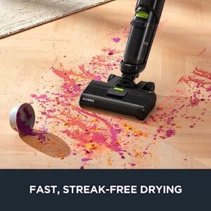 EUREKA NEW400 Cordless Wet Dry Vacuum All-in-One Mop, Hard Floor Cleaner with Self System, Effectively Multi-Surfaces, Perfect for Cleaning Sticky Messes, (Black), 8 lbs