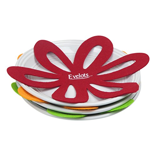 Evelots 28 Piece Set - Pan/Pot/Dish Scratch Protector-Felt-Cookware/Glass Divider-2 Sizes