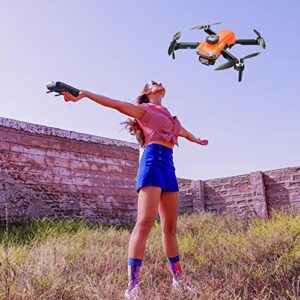 Camera Drone, Folding Drone with Dual Camera, 3-Level Flight Speed, Headless Mode, Boy's Best Drone Gifts Aerial Photography Aircraft Tools for Beginners, Kids, Outdoor