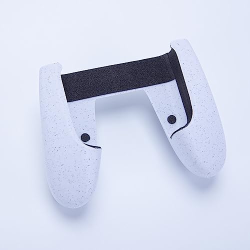 RG353VS/RG353V Game Controller Handle, DIY Retro Handheld Game Console Comfortable Grip Gamepad (Marble White)