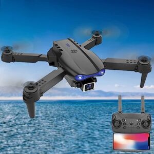 Elogoog Drone with 1080P Dual HD Camera - 2023 Upgradded RC Quadcopter for Adults and Kids, WiFi FPV RC Drone for Beginners Live Video HD Wide Angle RC Aircraft,