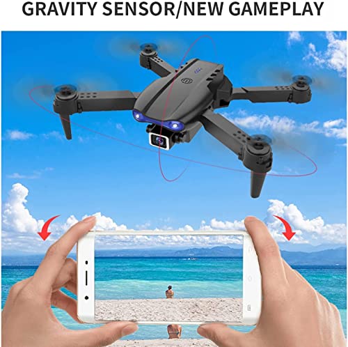 Elogoog Drone with 1080P Dual HD Camera - 2023 Upgradded RC Quadcopter for Adults and Kids, WiFi FPV RC Drone for Beginners Live Video HD Wide Angle RC Aircraft,