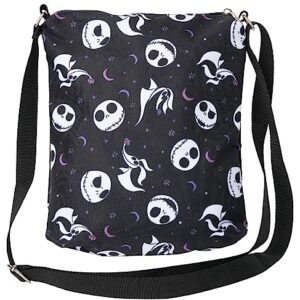 Disney Crossbody Bag Jack Skellington and Zero All Over Print Passport Travel