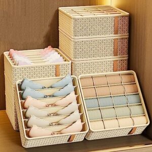 ke1clo underwear and socks storage box, drawer divider sock organizer underwear organizer for storing underwear/socks/briefs