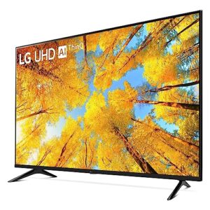 LG 50UQ7570PUJ 50 Inch 4K UHD Smart webOS TV 2022 Bundle with 2 YR CPS Enhanced Protection Pack