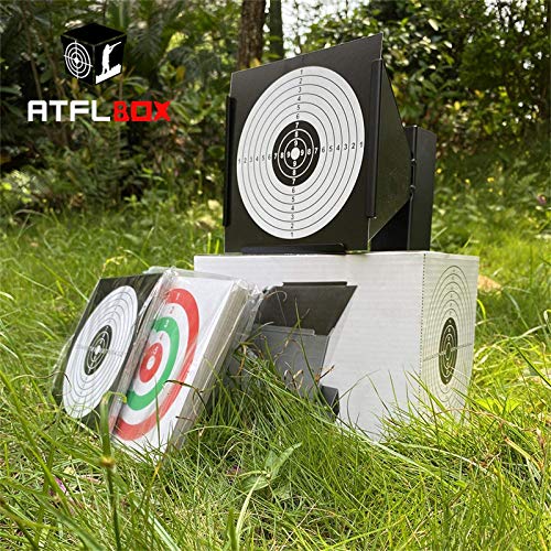 Atflbox BB Gun Trap with 50pcs Paper Target and 100 x Animal Shooting Paper Targets