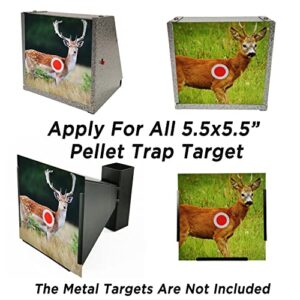 Atflbox BB Gun Trap with 50pcs Paper Target and 100 x Animal Shooting Paper Targets