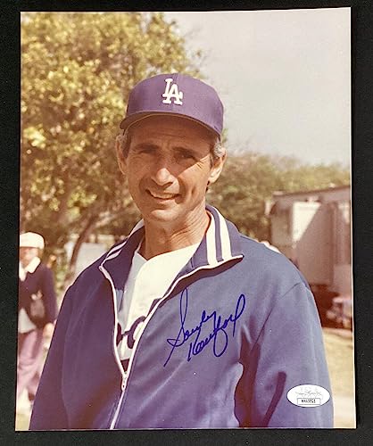 Sandy Koufax Signed Photo 8x10 Rare Dodgers Image Baseball HOF Autograph JSA 2 - Autographed MLB Photos