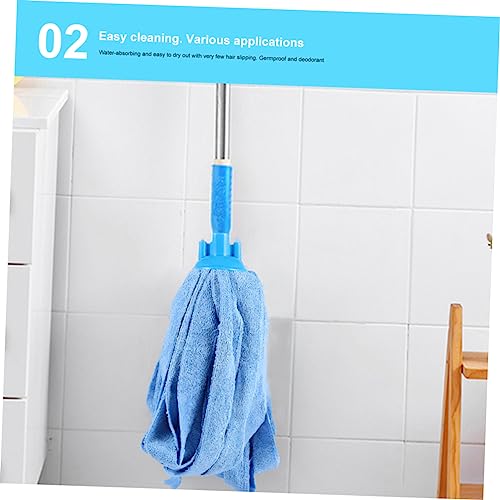 Mop Cleaner 2pcs Commercial Mop Head Microfiber Cloth Mop Refill Head Cleaning Accessories Floor Mops Mop Cleaner Mop Head Refill Mop Head Replacement Mop Heads Butuo Detergent