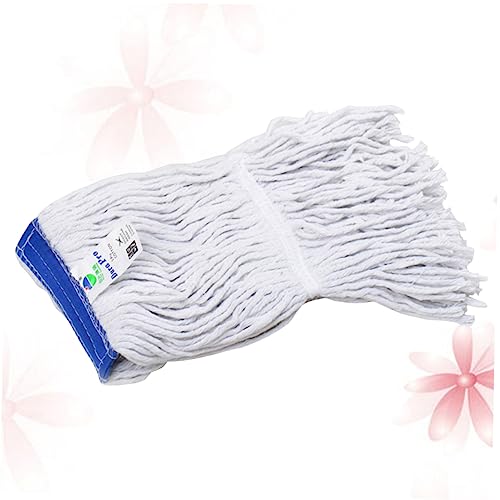 Baluue 1pc Floor Cleaner Mop Cleaning Mops Floor Mops Cleaning Mop for Floor Flat Mop Head Commercial String Mop Head Mop Cloth Replacement Mop Accessories Cleaning Mop Cloth Cleaning Pad