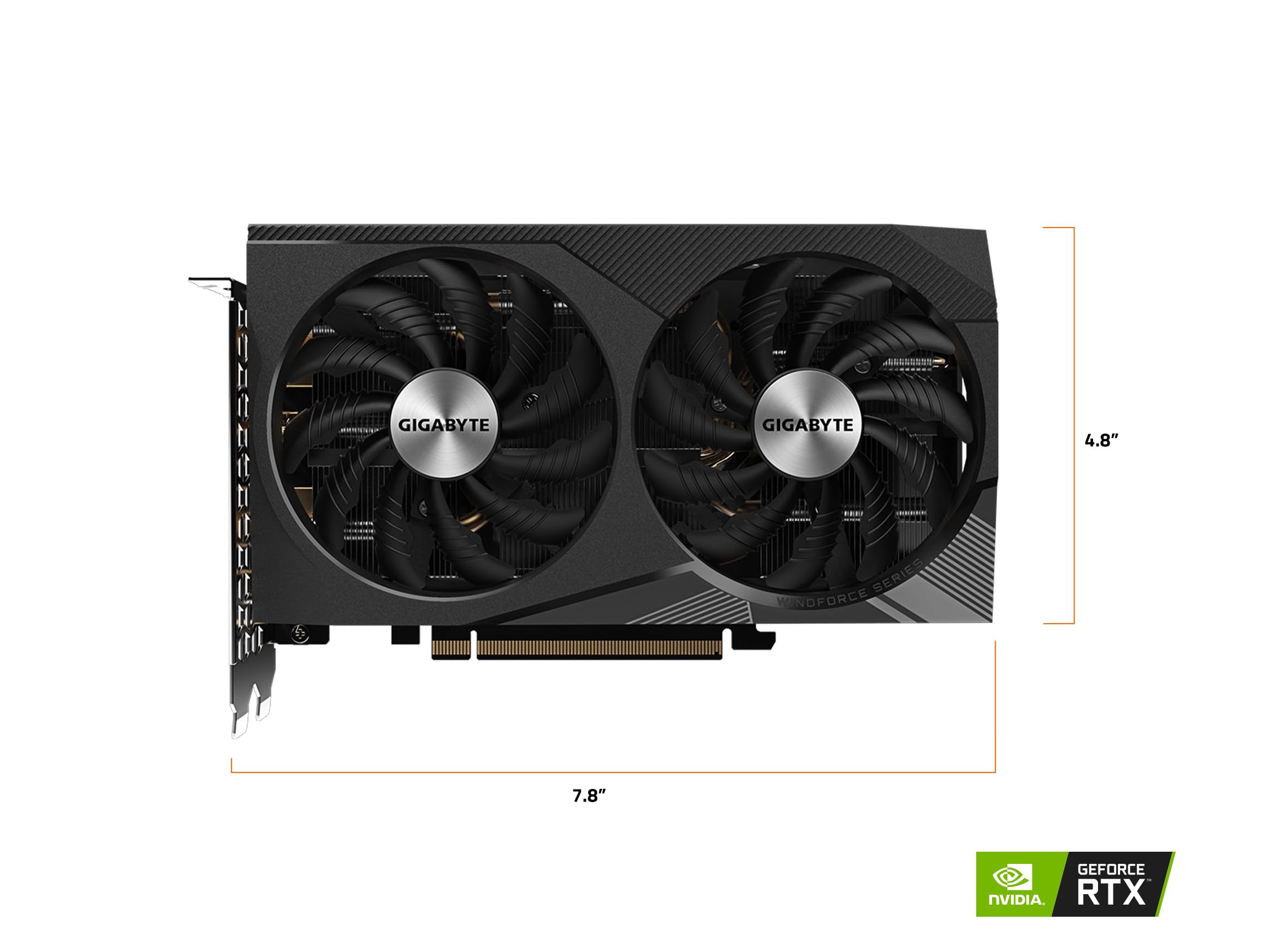 Gigabyte GeForce RTX 3060 Gaming OC 8G (rev. 2.0) Graphics Card, 2X WINDFORCE Fans, 8GB 128-bit GDDR6, GV-N3060GAMING OC-8GD REV2.0 Video Card