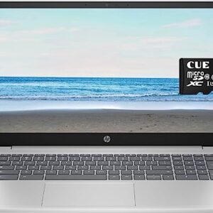 HP 2023 Newest Chromebook 15.6" HD Laptop, Intel Quad-Core N200(> N6000), 8GB LPDDR5 RAM, 128GB Storage(64GB eMMC+64GB Micro SD), Full Size Keyboard, Webcam, WiFi 6, Fast Charge, Chrome OS