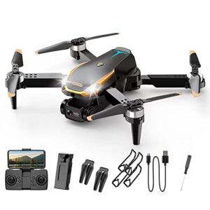 Drone with Camera for Adults, 1080P HD Camera Remote Control Toys Trajectory Flight/Voice/Gesture/Gravity Control, 360° Flip Gifts for Boys Girls