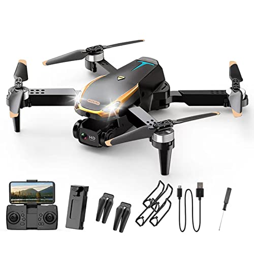 Drone with Camera for Adults, 1080P HD Camera Remote Control Toys Trajectory Flight/Voice/Gesture/Gravity Control, 360° Flip Gifts for Boys Girls