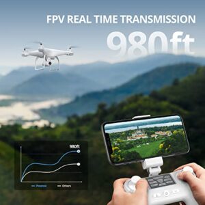 T25 2K Camera Drone + P5G 4K Camera Drone for Adults GPS Drone Pack