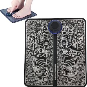 HAEYONME Electric Foot Massage Pad Convenient Massage to Relax feet，Folding Portable Foot Relaxation with USB