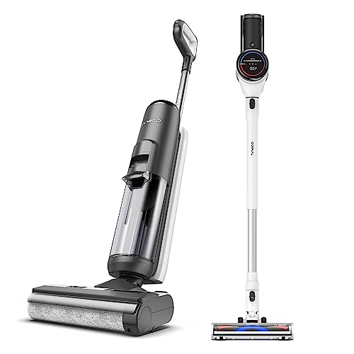 Tineco Floor ONE S5 PRO 2 Cordless Wet Dry Vacuum Smart Hardwood Floor Cleaner & Tineco Pure ONE S15 Essentials Smart Cordless Vacuum Cleaner