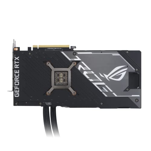 ASUS ROG Strix LC NVIDIA GeForce RTX™ 4090 Gaming Graphics Card (PCIe® 4.0, 24GB GDDR6X, HDMI® 2.1, DisplayPort™ 1.4a, Full-Coverage Cold Plate, 240 mm Radiator, 560 mm tubing)