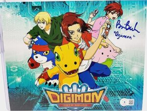 takato matsuki signed digimon tamers 8x10 photo brian beacock beckett