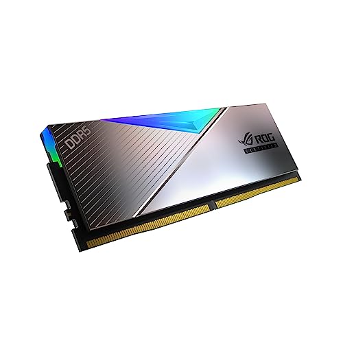 XPG Lancer RGB ROG Certified DDR5 6600MHz 32GB (2x16GB) CL32-44-44 UDIMM 288-Pins Desktop SDRAM DDR5 Dual Channel RAM Kit with ROG Inspired Heatsink (AX5U6600C3216G-DCLARROG)