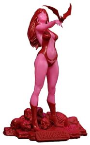 star ace toys x-plus vampirella (jose gonzalez edition) phosphorescent 1/8 scale unpainted plastic model kit