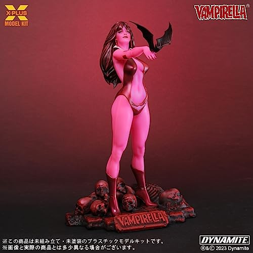 Star Ace Toys X-Plus Vampirella (Jose Gonzalez Edition) Phosphorescent 1/8 Scale Unpainted Plastic Model Kit