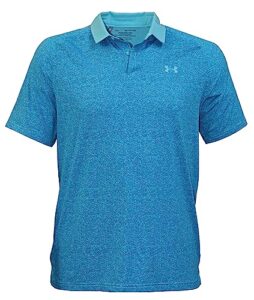 under armour men's ua iso chill heather polo 1377294 (as1, alpha, xx_l, regular, regular, capri 419)