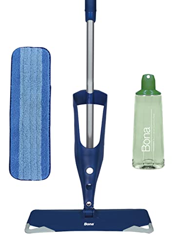 Bona Multi-Surface Floor Premium Spray Mop & Hardwood Floor Cleaner Refill - 128 fl oz & Multi-Surface Floor Cleaner Refill - 128 fl oz - Residue-Free Floor Cleaning Solution