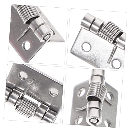 10pcs Automatic Closing Hinge Garage Door Hinge Hinges Door Closer Heavy Duty Door Closer Heavy Duty Spring Exterior Door Hinges Door Closer Hinge Garage Door Hinges Spring Hinge