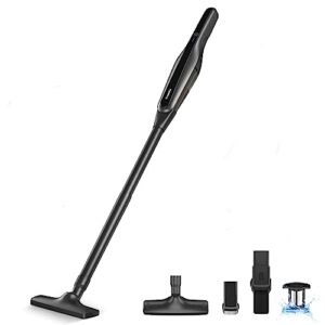 handheld vacuum cleaner cordless, 15000pa powerful suction cordless stick vacuum, lightweight electric broom rechargeable handheld vac, portable hand held vacuum for hardwood floor car pet hair