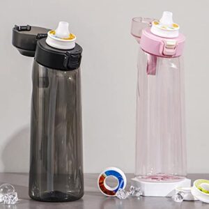 Compatible with air water bottle with flavor pods,Water Bottle with Flavor Pods,Fruit Fragrance Water Bottle,Scent Water Cup,Sports Water Cup Suitable Outdoor Sports