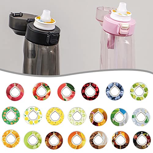 Compatible with air water bottle with flavor pods,Water Bottle with Flavor Pods,Fruit Fragrance Water Bottle,Scent Water Cup,Sports Water Cup Suitable Outdoor Sports