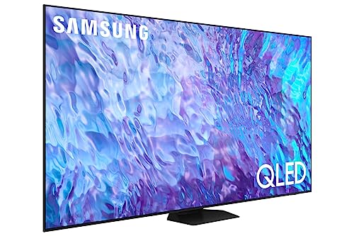 SAMSUNG QN50Q80CAFXZA 50 Inch 4K QLED Direct Full Array with Dolby Smart TV with a 3S-4KHD2-2.5M III Series 4K HDMI 2.5m Cable (2023)